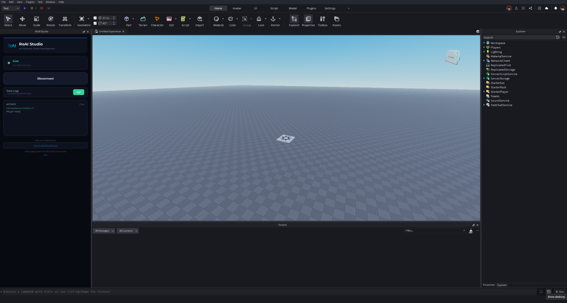 RoAI Studio - AI Game Development